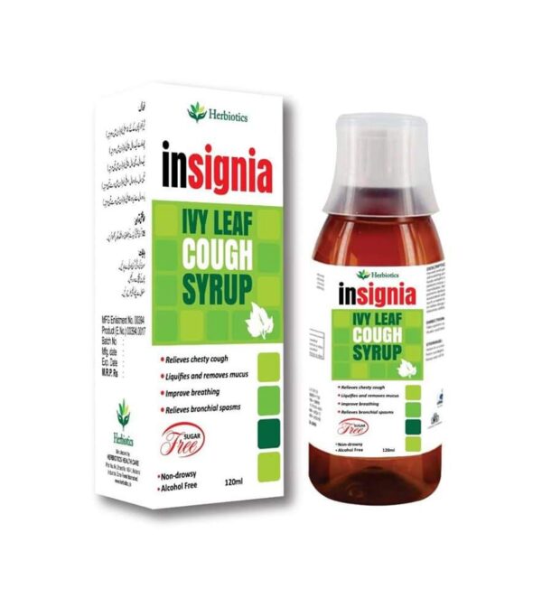 Insignia ivy leaf cough Syrup (Sugar Free) - Madican